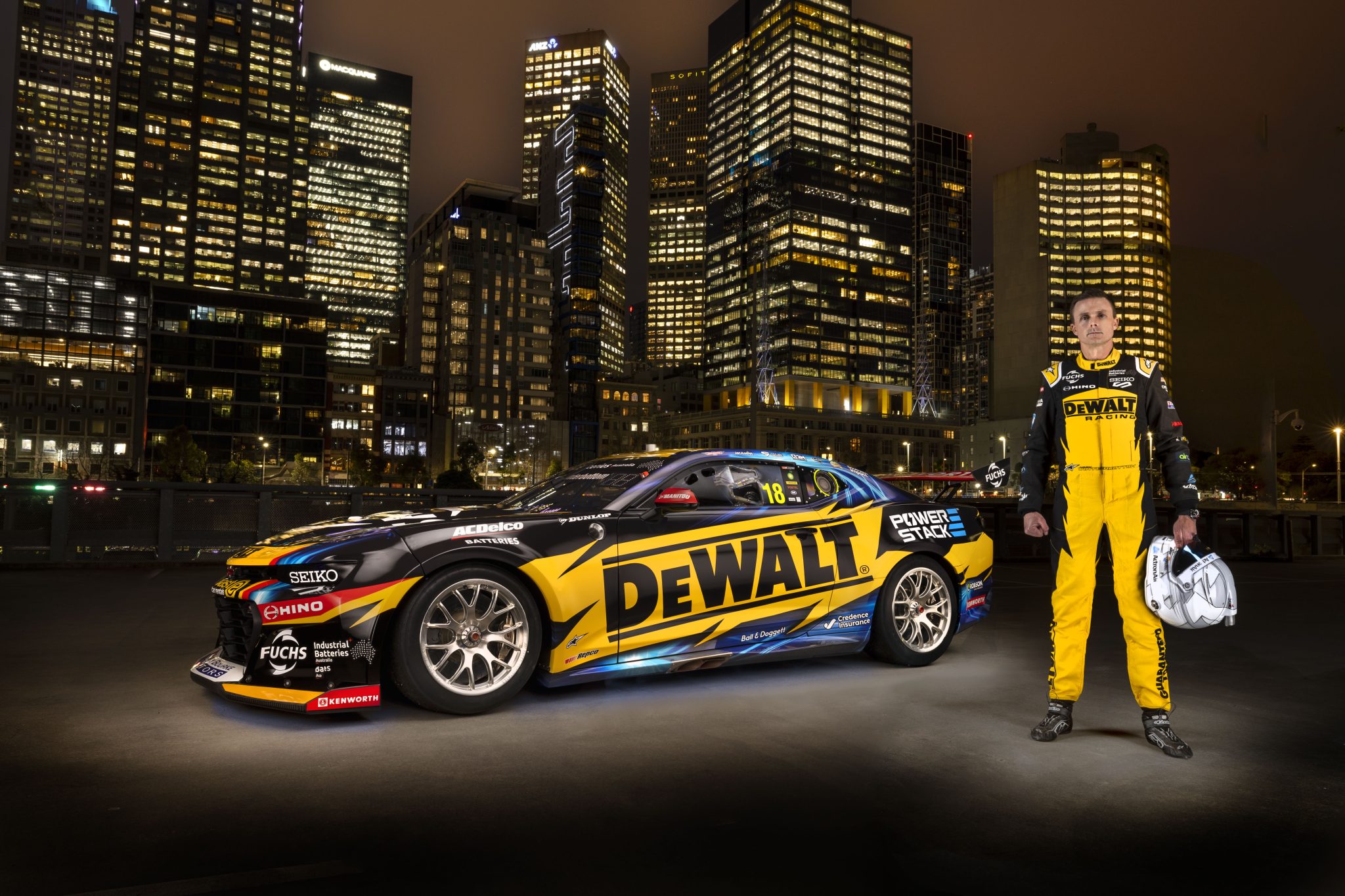 Winterbottom Unveils Electrifying New Livery with DEWALT POWERSTACK ...