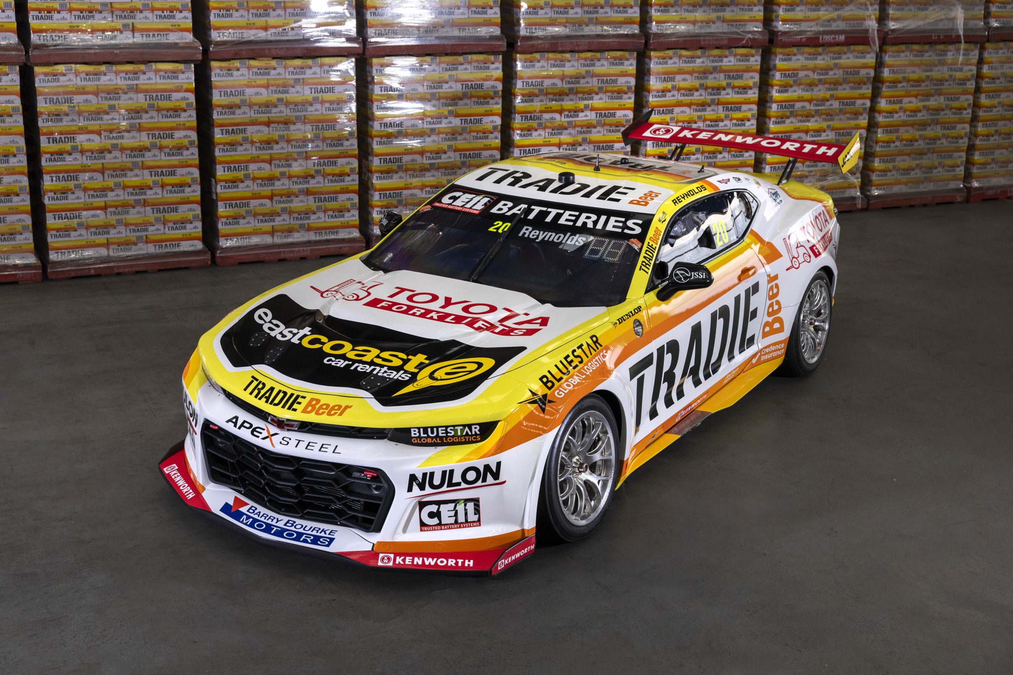 Team 18 reveal 2024 TRADIE Beer Racing Camaro | Team 18