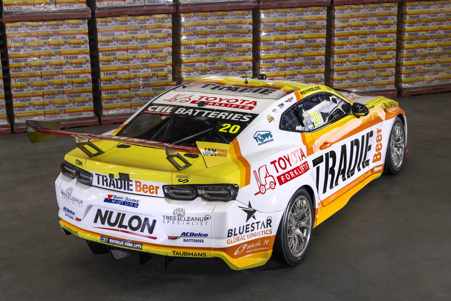Team 18 reveal 2024 TRADIE Beer Racing Camaro | Team 18