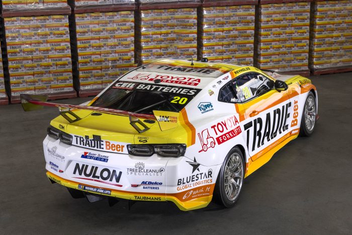 Team 18 reveal 2024 TRADIE Beer Racing Camaro | Team 18