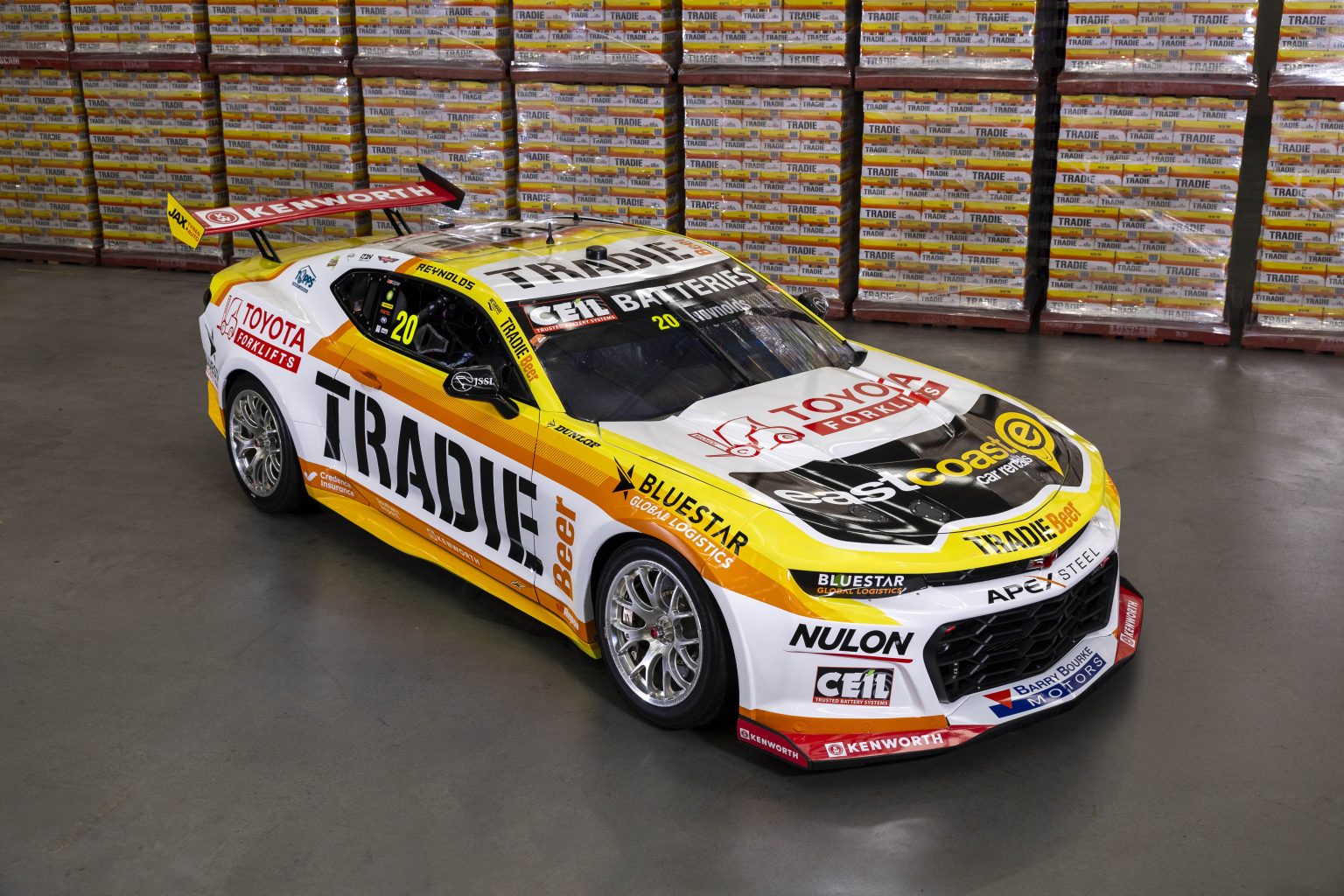Team 18 reveal 2024 TRADIE Beer Racing Camaro | Team 18