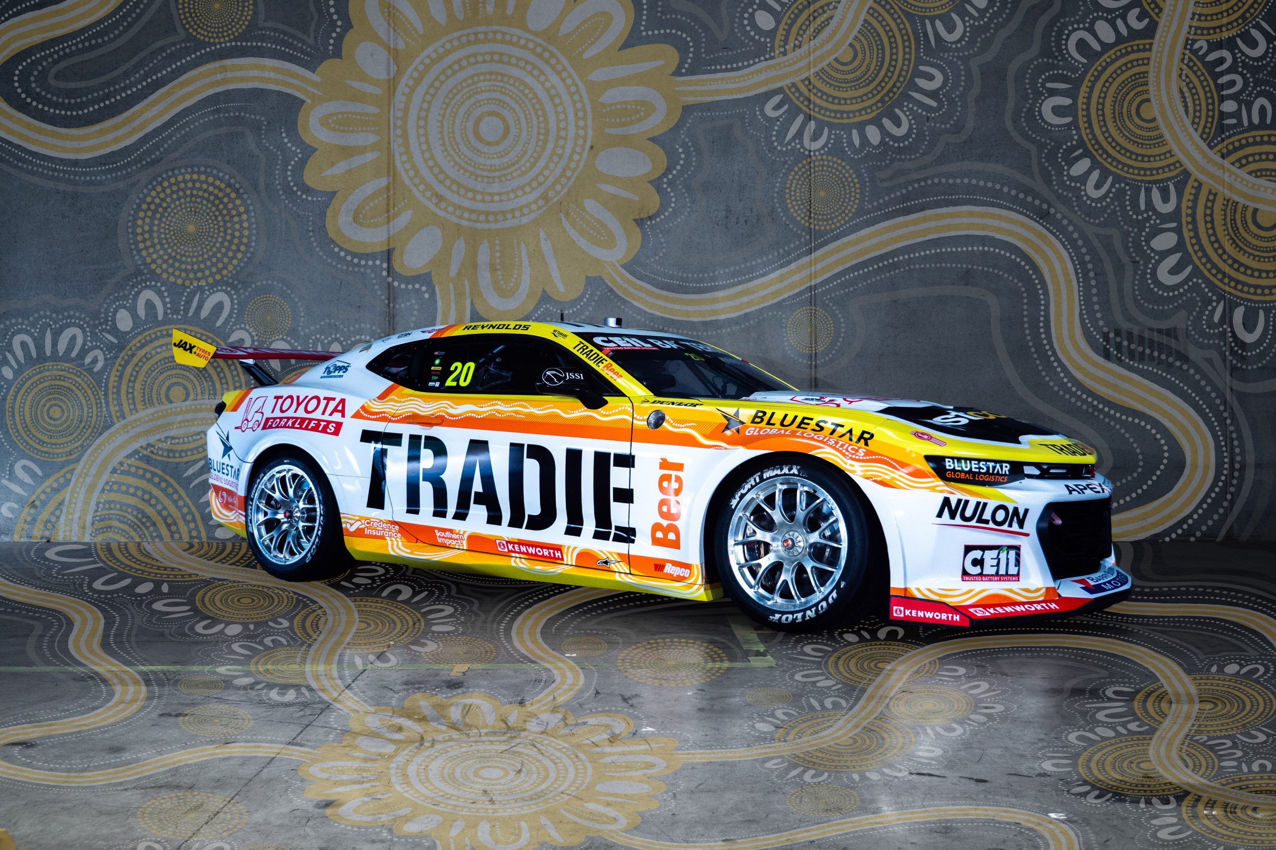 TRADIE Beer Racing’s community inspired indigenous livery | Team 18